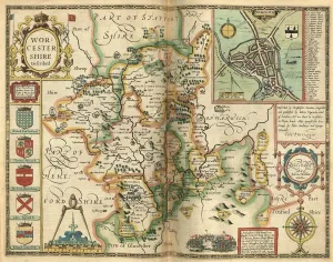 John Speed's County Maps, 1611 Art Prints, Posters & Puzzles