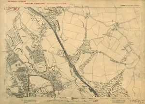 Maps of Wadsley Art Prints, Posters & Puzzles