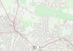 EN - Enfield (Postcode Sector Maps) (Map Marketing)