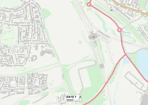 DA - Dartford (Postcode Sector Maps) (Map Marketing)