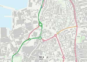 PO - Portsmouth (Postcode Sector Maps) (Map Marketing)