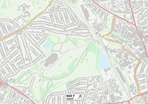 N - London N (Postcode Sector Maps) (Map Marketing)