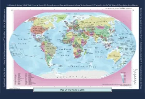 Historical World Map 2001 Art Prints, Posters & Puzzles