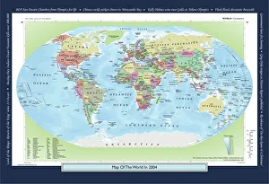 Historical World Map 2004 Collection of Photo Prints and Gifts
