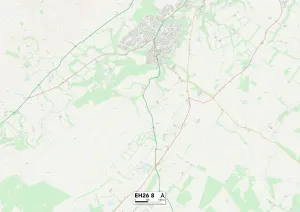 EH - Edinburgh (Postcode Sector Maps) (Map Marketing)