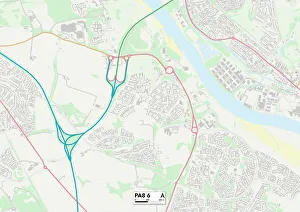 PA - Paisley (Postcode Sector Maps) (Map Marketing)