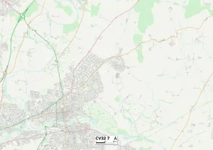 CV - Coventry (Postcode Sector Maps) (Map Marketing)