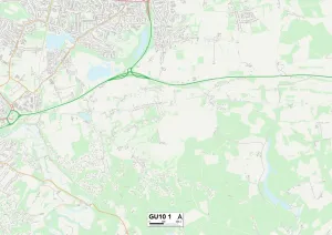 GU - Guildford (Postcode Sector Maps) (Map Marketing)