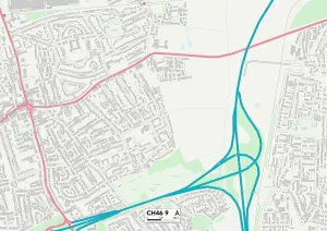 CH - Chester (Postcode Sector Maps) (Map Marketing)