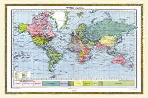 Map Of The World Collection of Photo Prints and Gifts