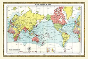 Map Of The World Collection of Photo Prints and Gifts